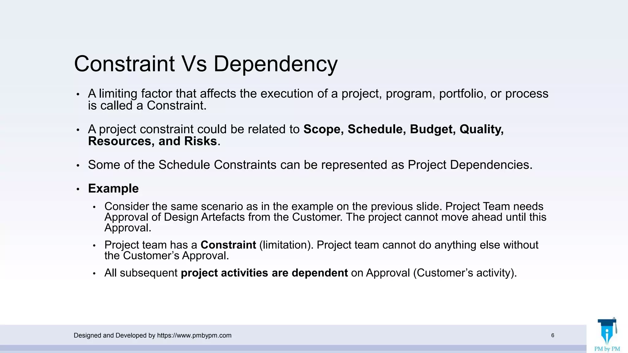 How To Do Planning Using 4 Types of Project Dependencies? | PPTX