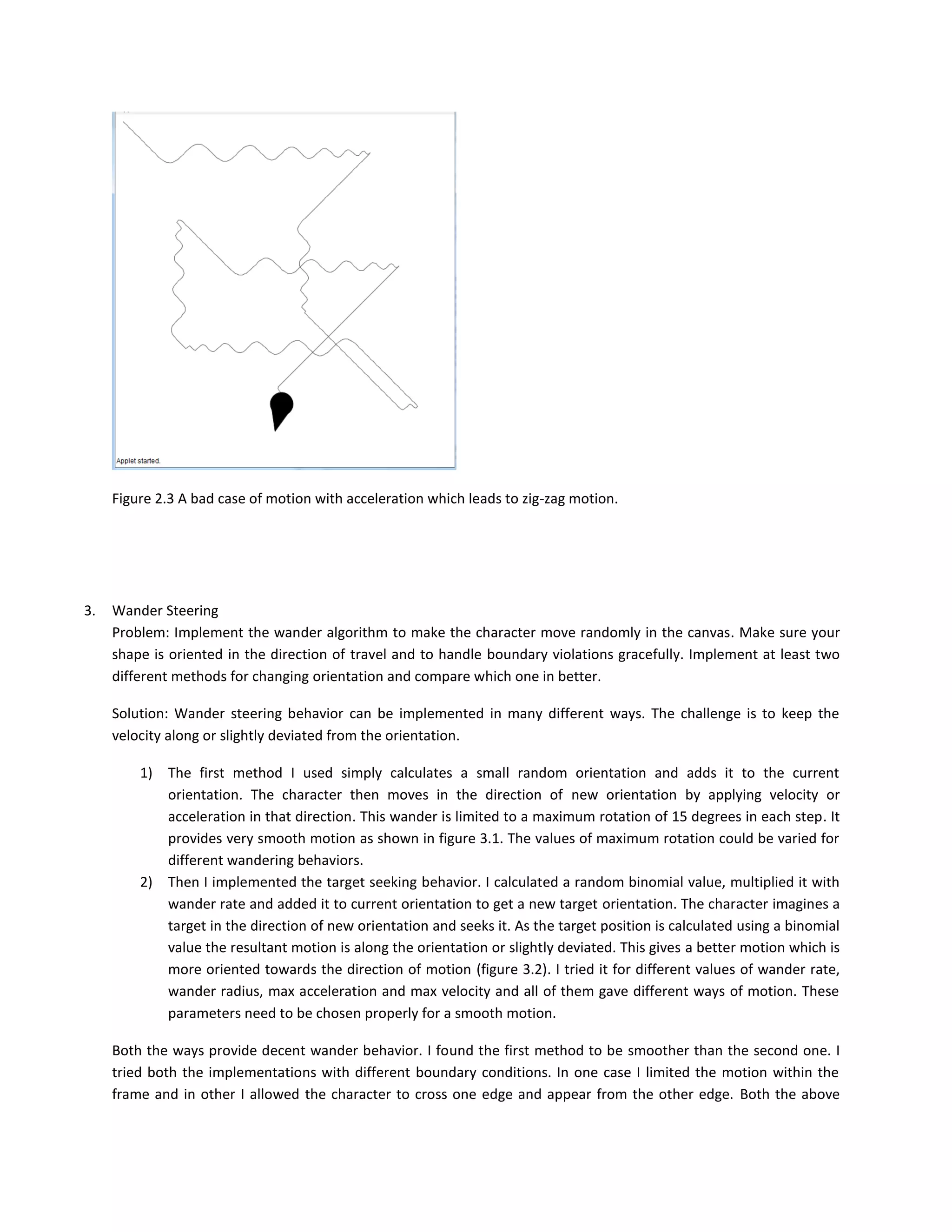 AI in Games- Steering, Wander and Flocking behavior | PDF | Computer ...