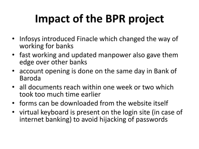 ERP_BPR_Project design | PPTX