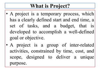 Project Design and Management | PPT
