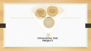 Project desing | PPT