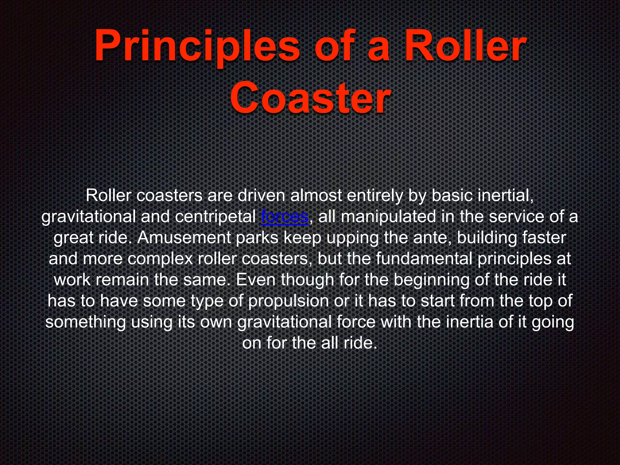 Final Project Differential Equations - Roller Coaster | PPTX