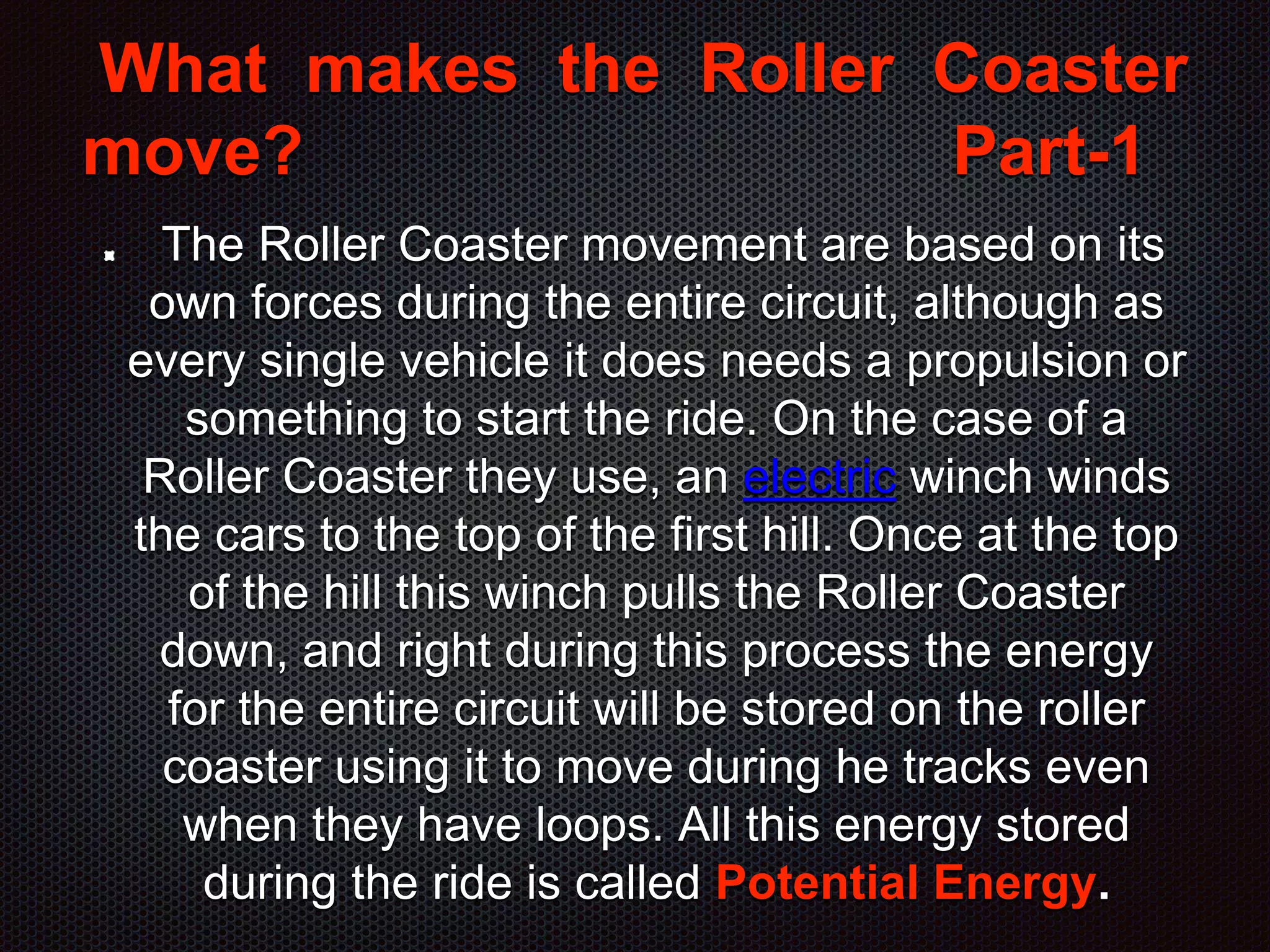 Final Project Differential Equations - Roller Coaster | PPTX