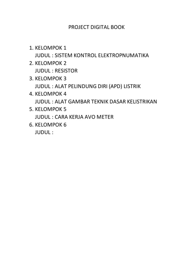 Project digital book x toi 2 | DOC