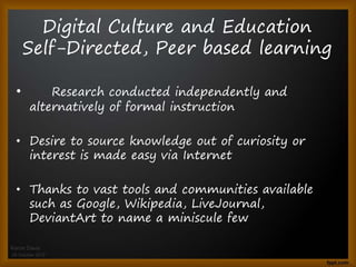 Digital Culture & Education | PDF