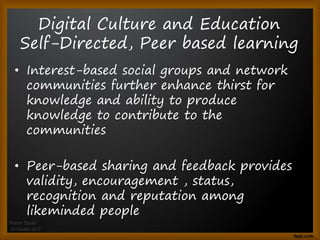 Digital Culture & Education | PDF