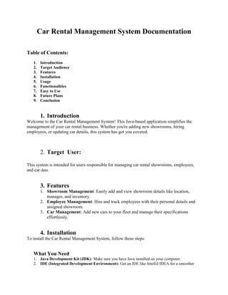 java car rental management system project doc.docx