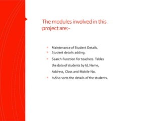 Project Documentation Student Management System format.pptx