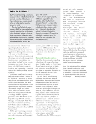 Project DRAC: Creating an applications-aware network | PDF | Computer Networking | Computing