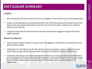 Digital & Social Synopsis - DTCM | PPTX