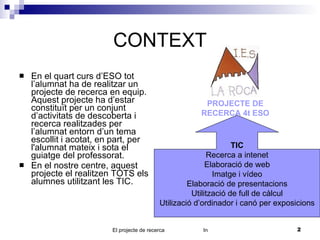 PROJECTE DE RECERCA.pps