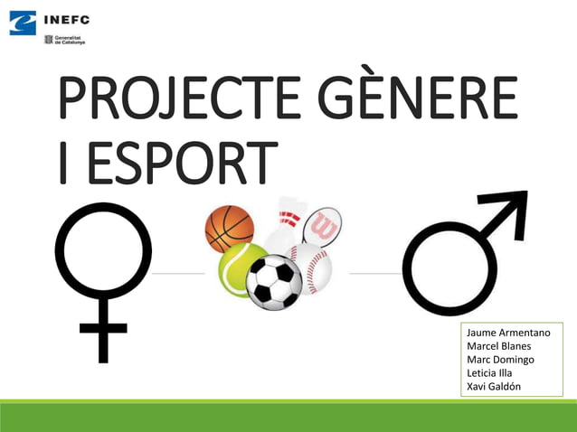 Projecte gènere-i-esport final