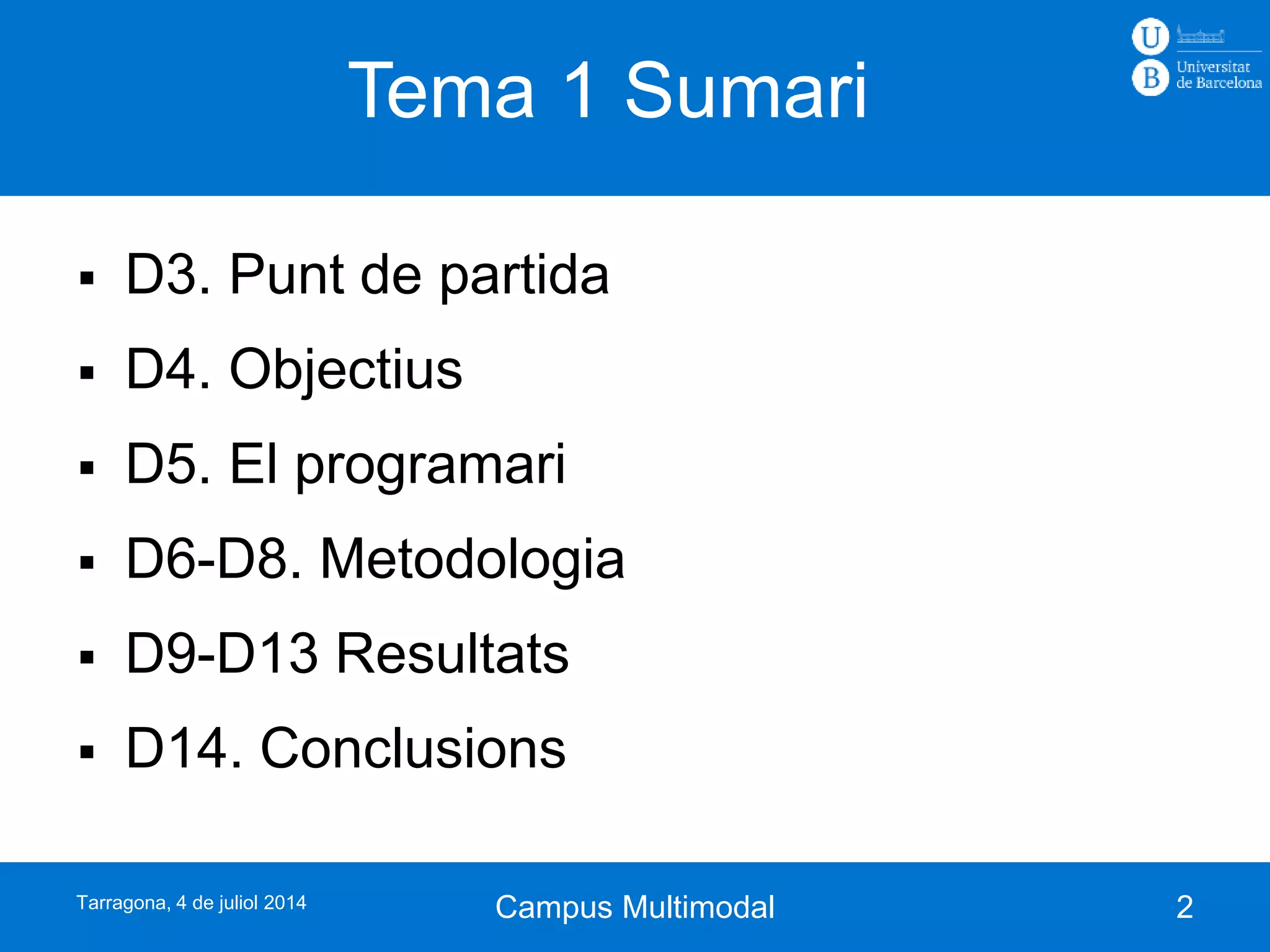 Projecte campus multimodal | PPTX