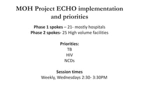 Project ECHO - Health Awareness presentation.pptx | Business | Business and Finance