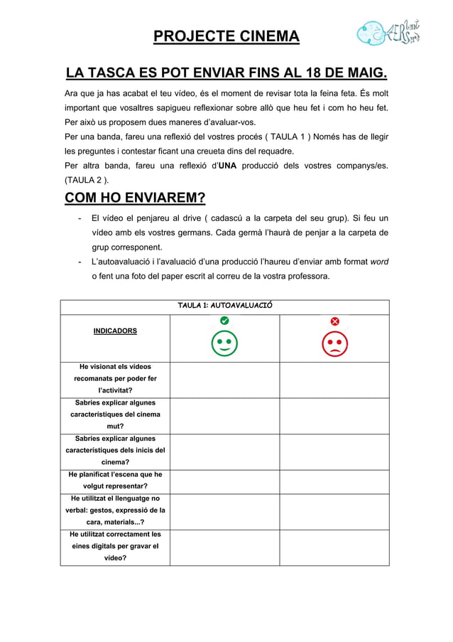 Projecte cinema | PDF