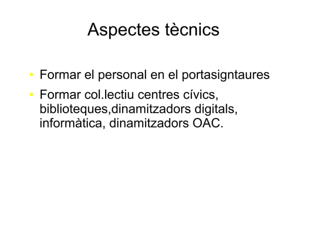 Projecte comunicació oavc certificat digital | ODP