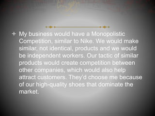 Dream Business Project -- Economics | PPTX