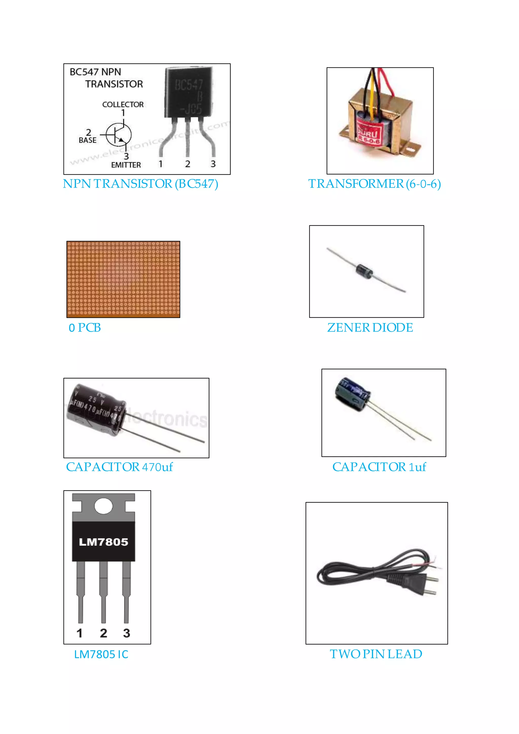 Automatic street light using LDR and Transistor | DOCX