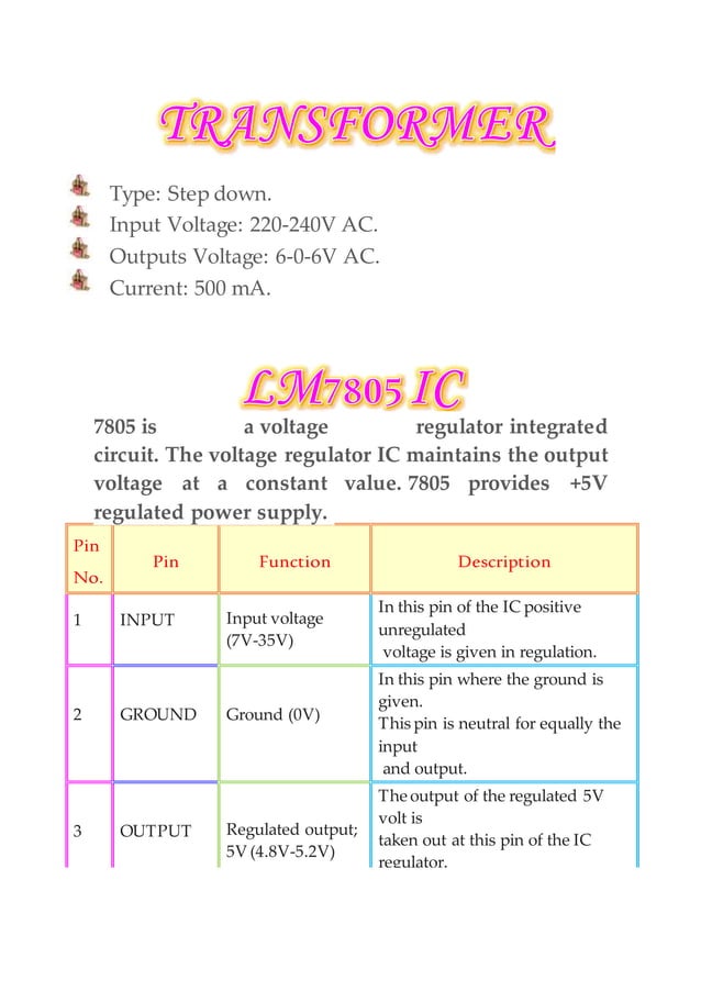 Automatic street light using LDR and Transistor | DOCX