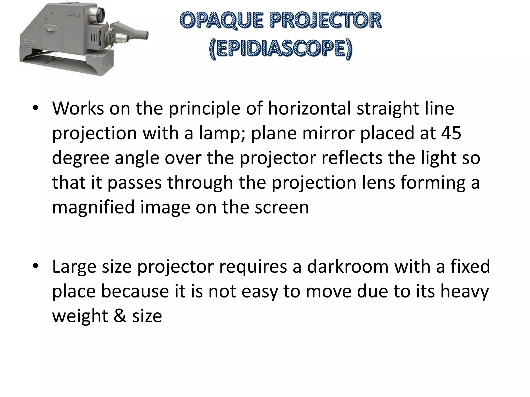 Projected Aids - AV Aids | PPTX