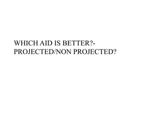 projected Aids.ppt