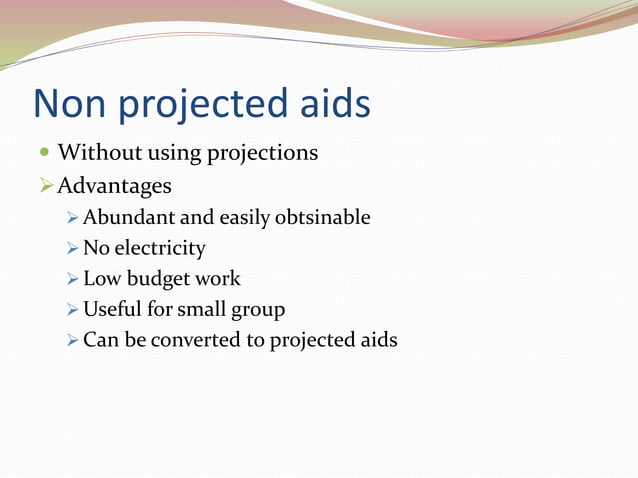 Projected and non_projected_aids | PPTX