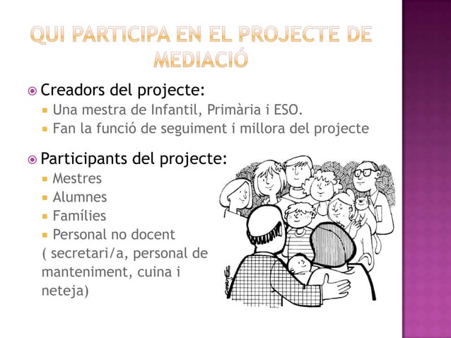Projecte de mediació | PPTX