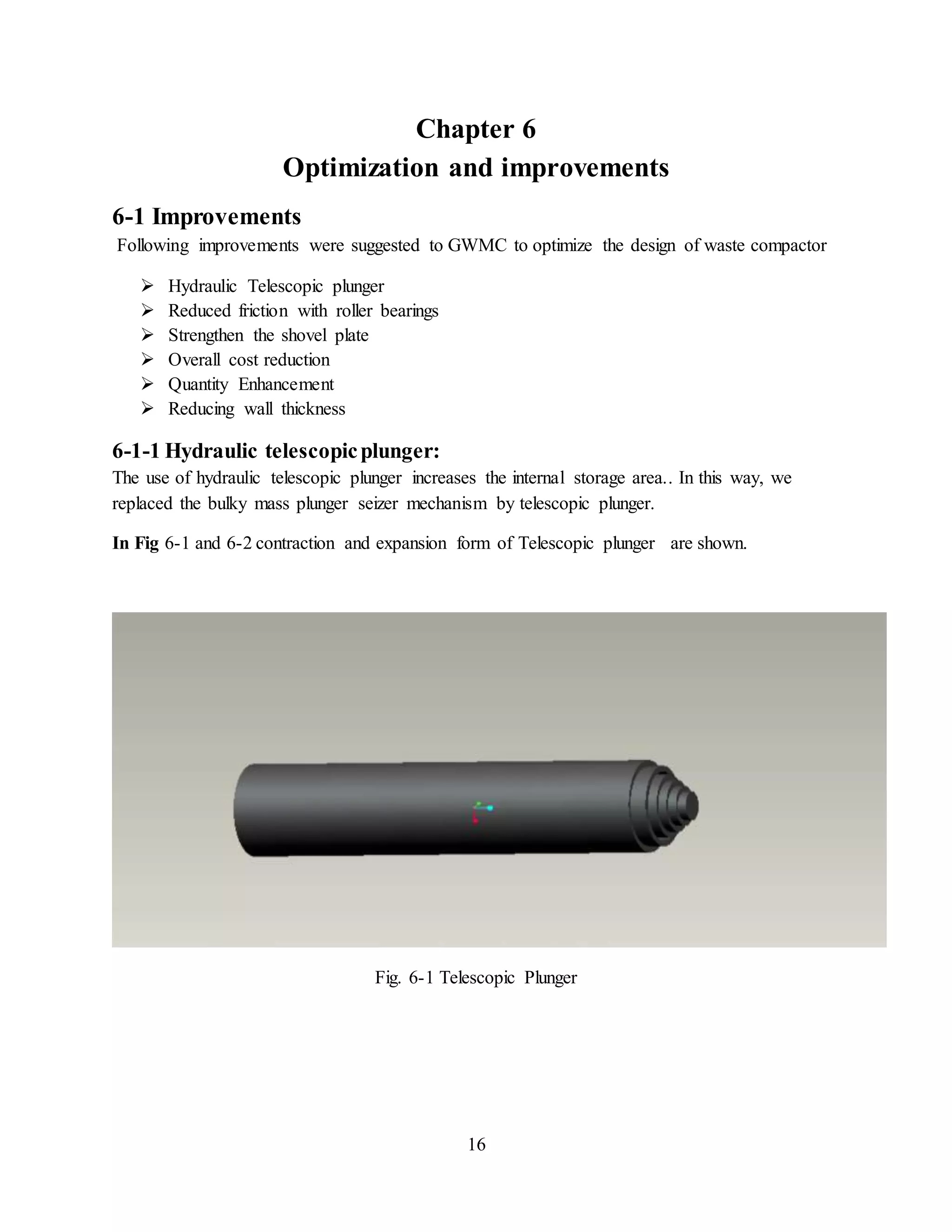 Design and Fabrication of waste compactor System | DOCX