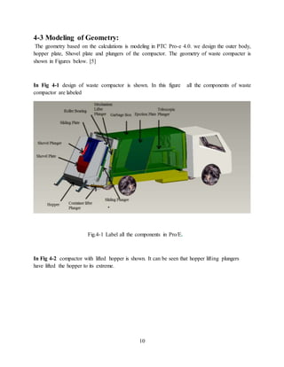 Design and Fabrication of waste compactor System | DOCX