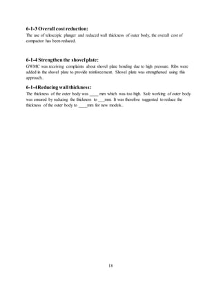 Design and Fabrication of waste compactor System | DOCX