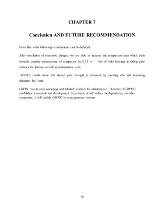 Design and Fabrication of waste compactor System | DOCX