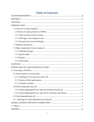 Design and Fabrication of waste compactor System | DOCX