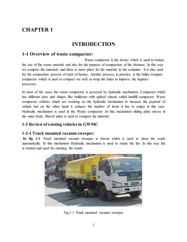 Design and Fabrication of waste compactor System | DOCX | Home ...