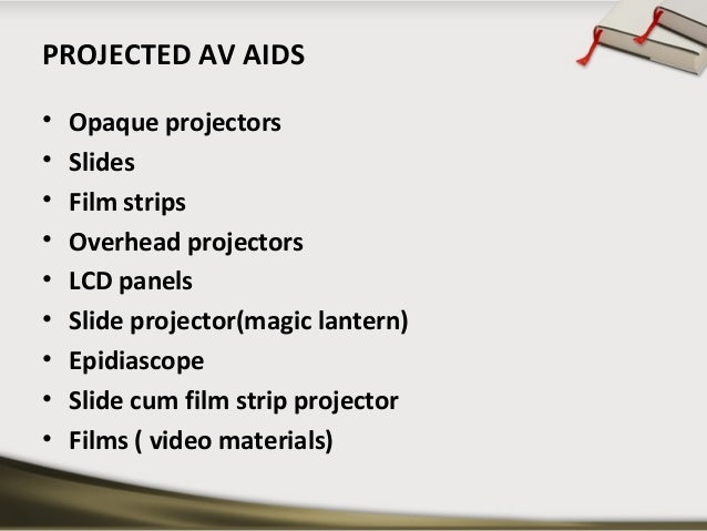 Projected teaching aids