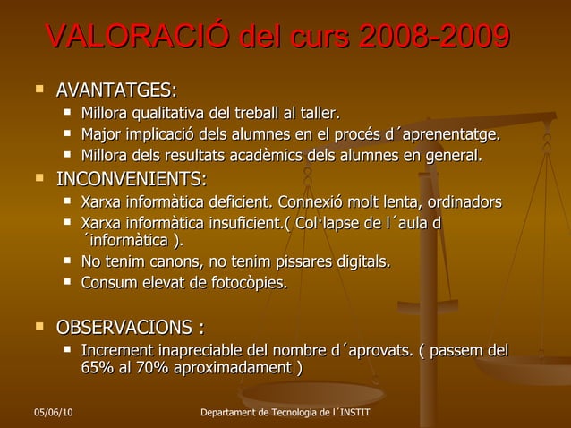 Projecte educat 1x1 tecno can mas | PPS