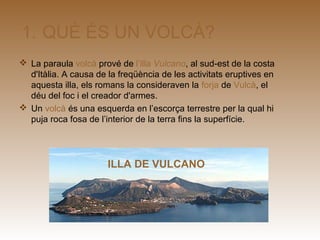 Projecte els volcans | PPT