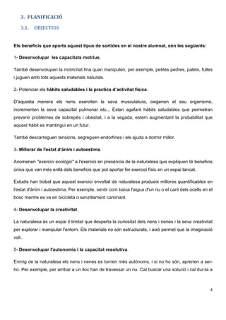 Projecte esport d'entorn | PDF