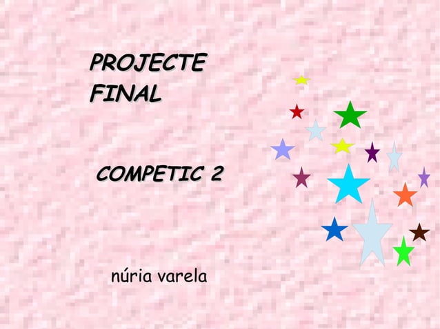 Projecte final | PPT