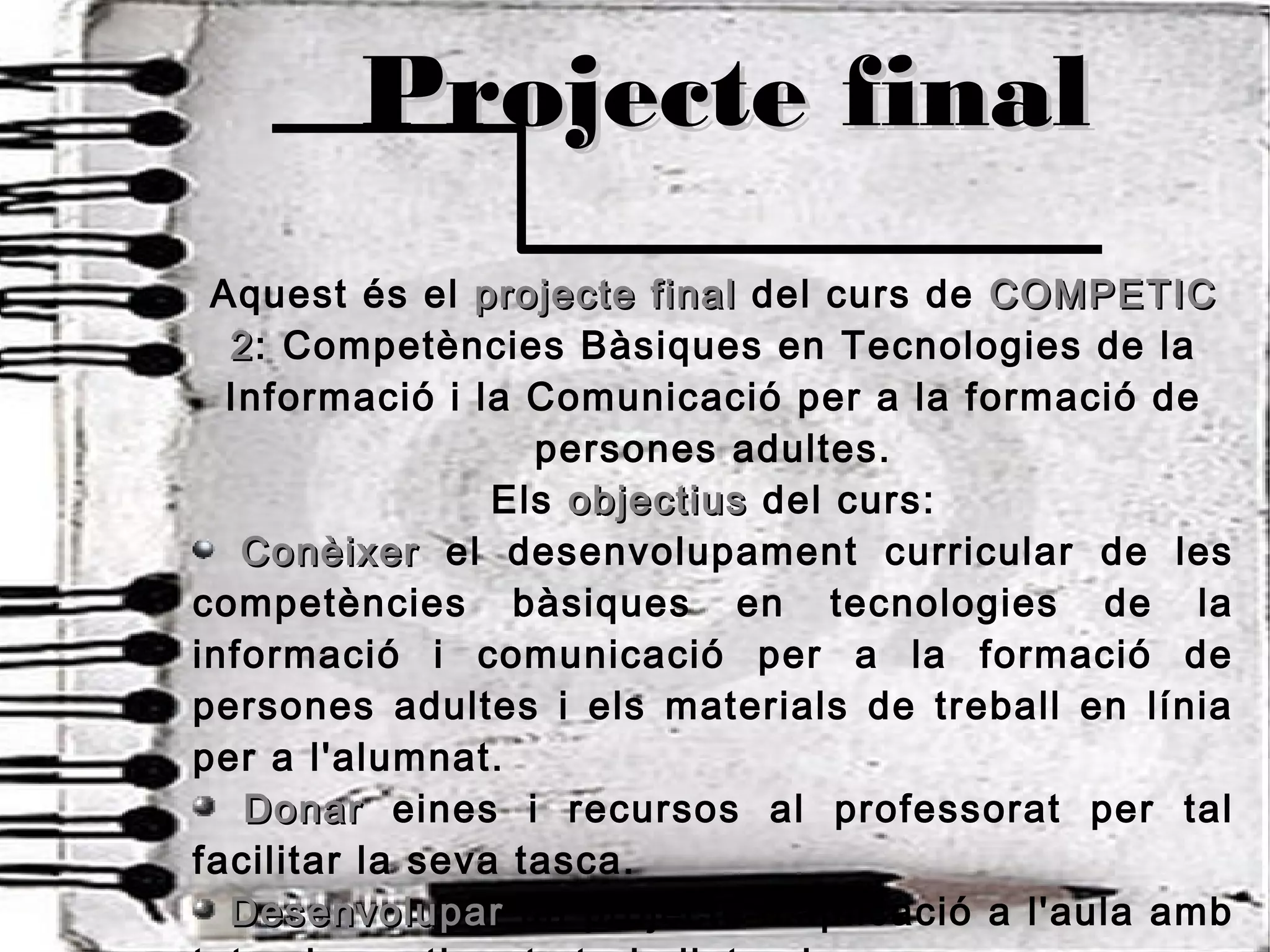 Projecte final | ODP