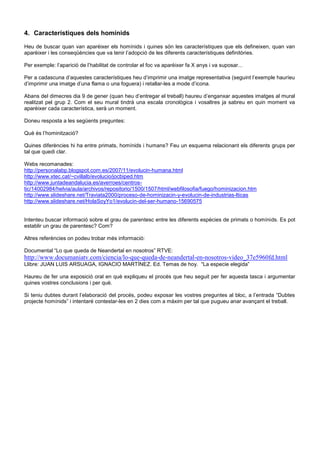 Projecte homínids | DOCX