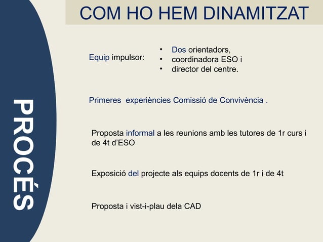 Projecte presentació tutoria entre iguals | PPT