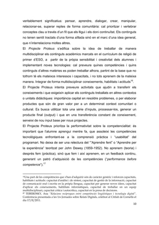 Projecte proteus | DOCX