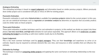Project Estimation Project Estimation Project Estimation | PPTX | Business | Business and Finance