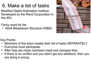 Project estimation: When the design is bigger than the back of a napkin ...