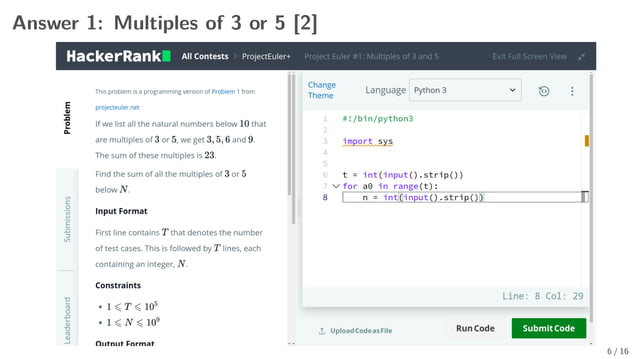 Project Euler in Python | PDF