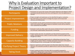 Part III. Project evaluation | PPT | Free Download