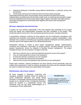 Project evaluation | PDF
