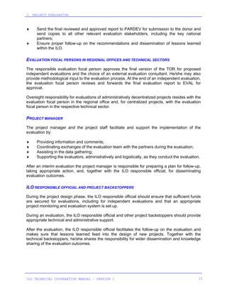 Project evaluation | PDF