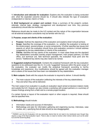 Project evaluation | PDF