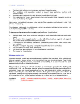 Project evaluation | PDF